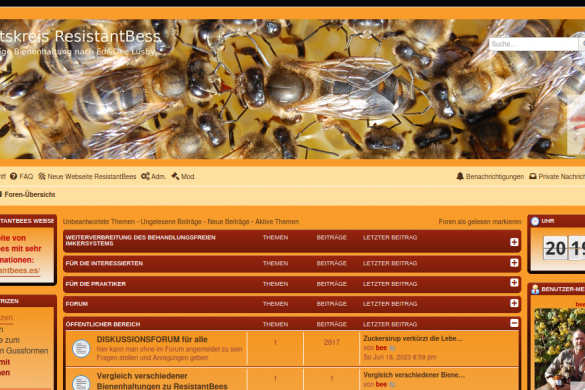 ResistantBees Varroa resistant bees